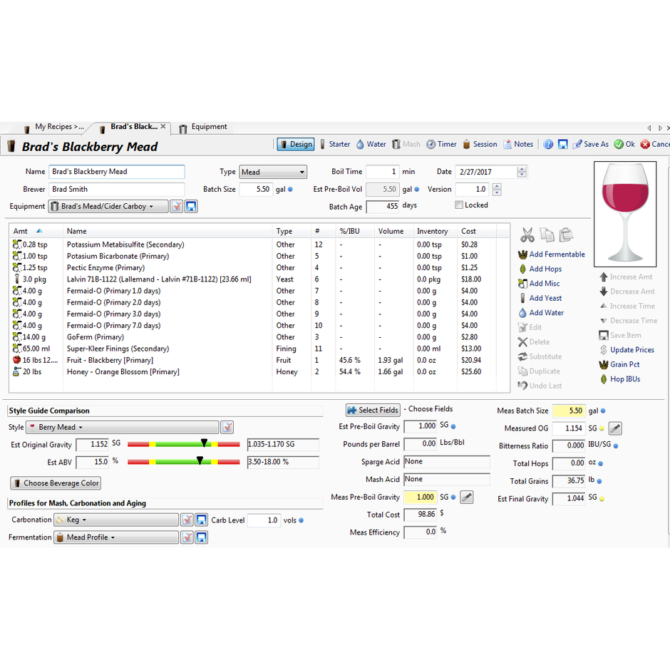 BeerSmith™ 3 Brewing Software - One Time Basic – MoreBeer!